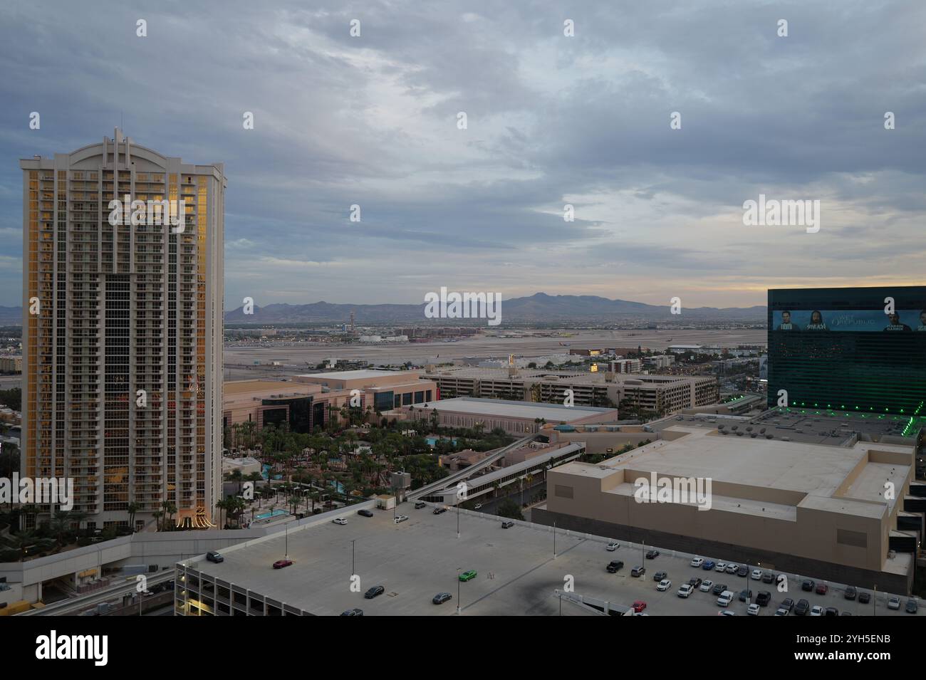 Iconic sites around Las Vegas, Nevada - including the view of the Strip ...