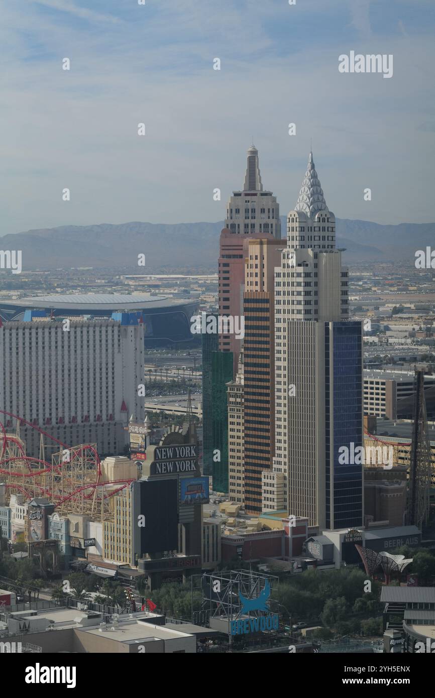 Iconic sites around Las Vegas, Nevada - including the view of the Strip ...
