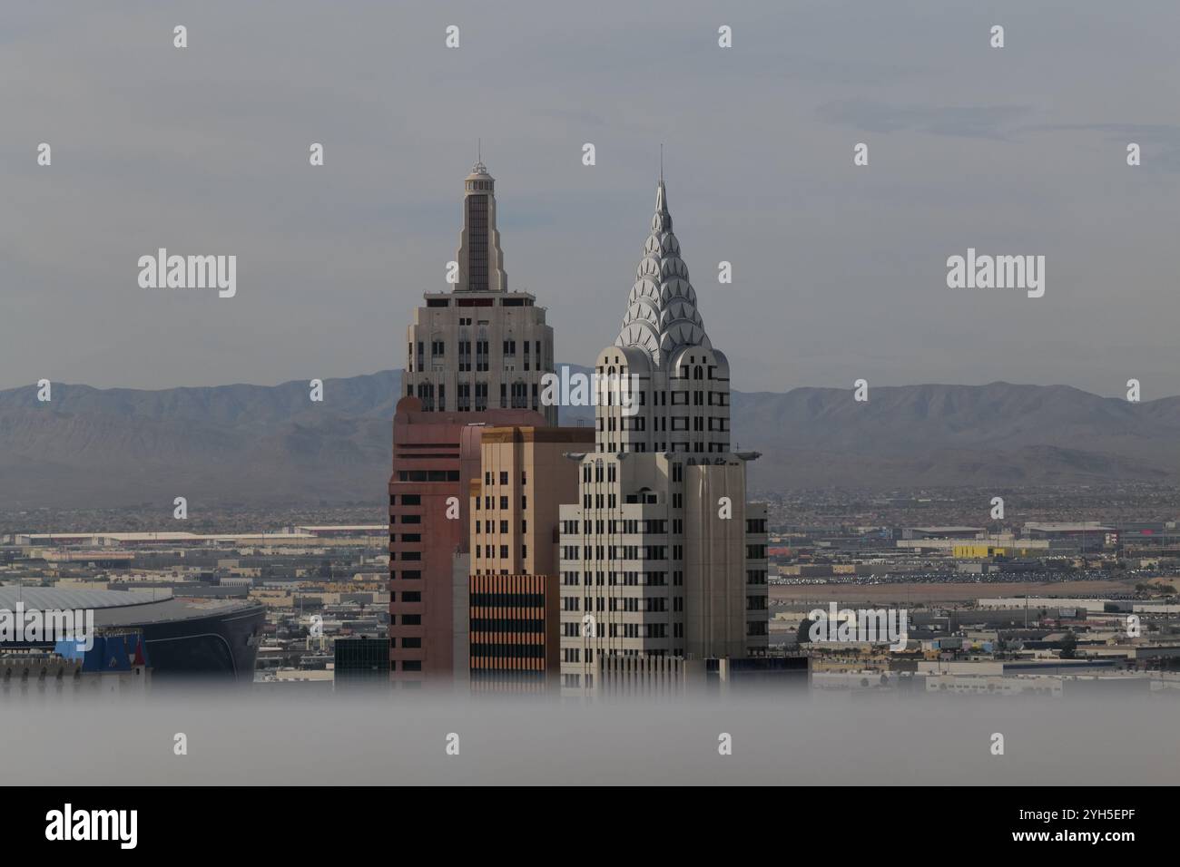 Iconic sites around Las Vegas, Nevada - including the view of the Strip ...