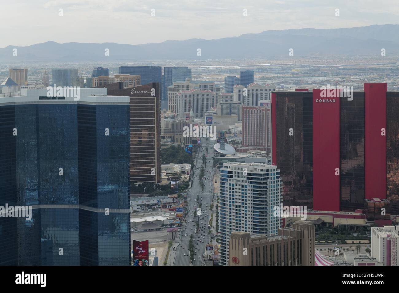 Iconic sites around Las Vegas, Nevada - including the view of the Strip ...