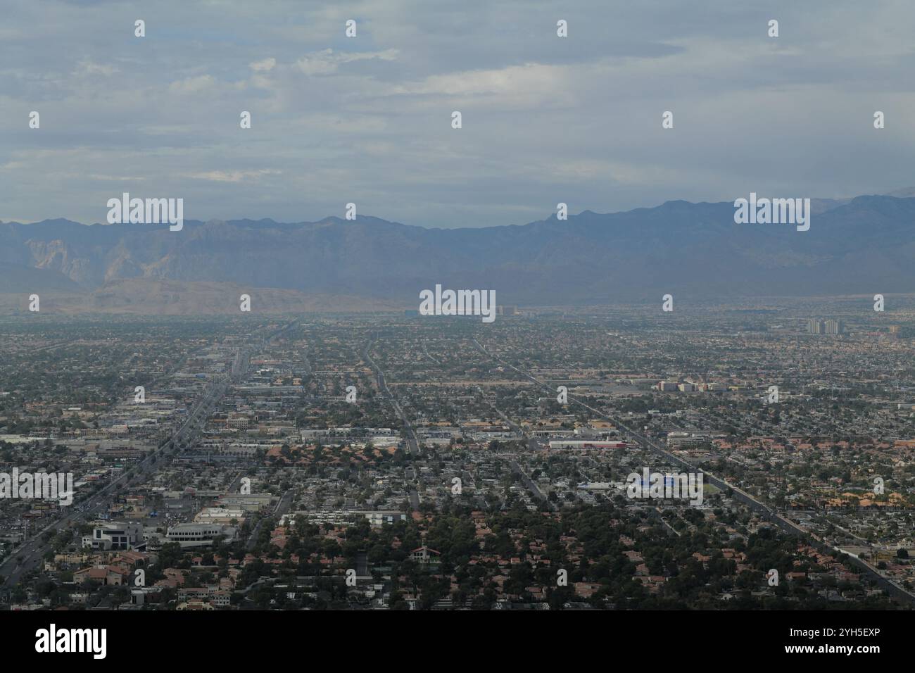 Iconic sites around Las Vegas, Nevada - including the view of the Strip ...