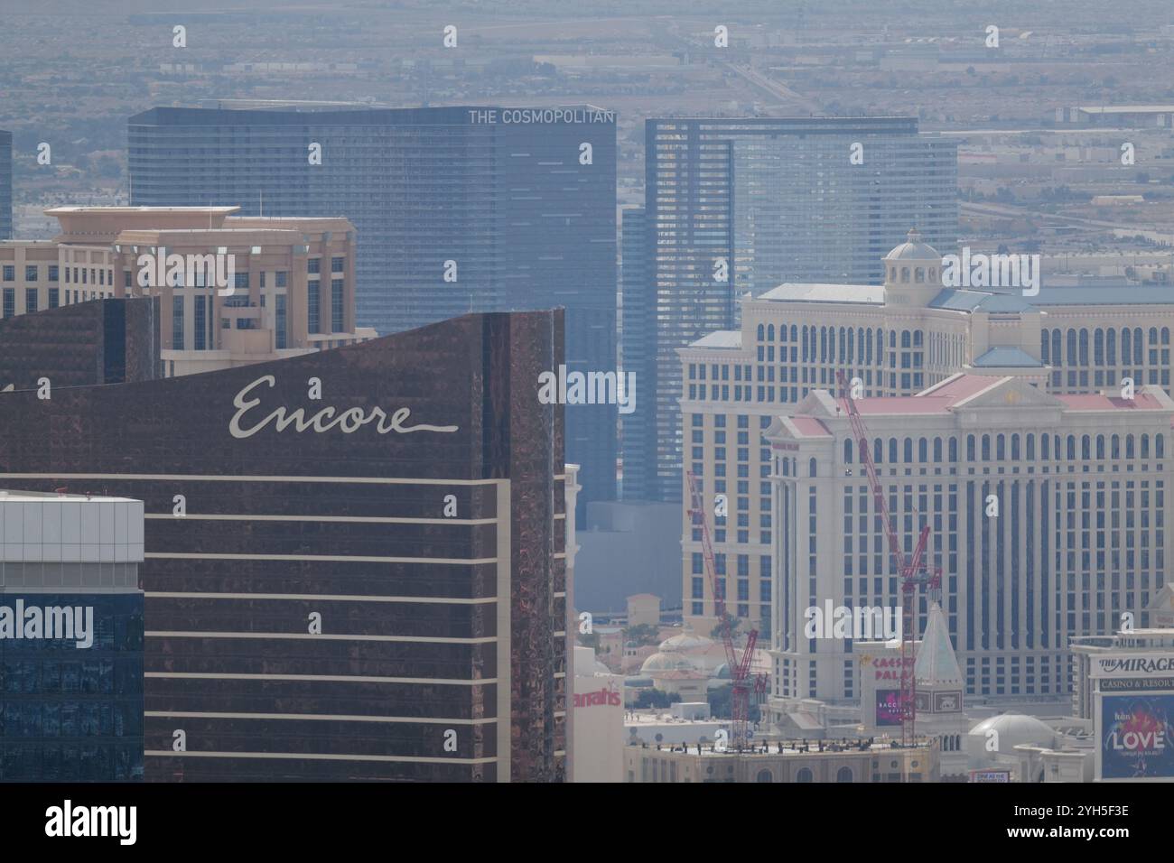 Iconic sites around Las Vegas, Nevada - including the view of the Strip ...
