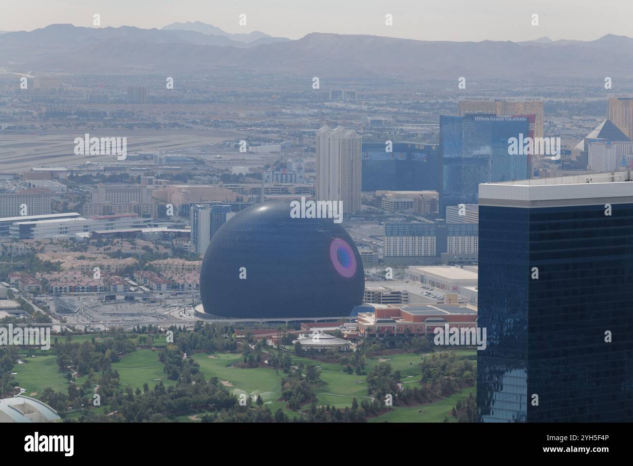 Iconic sites around Las Vegas, Nevada - including the view of the Strip ...