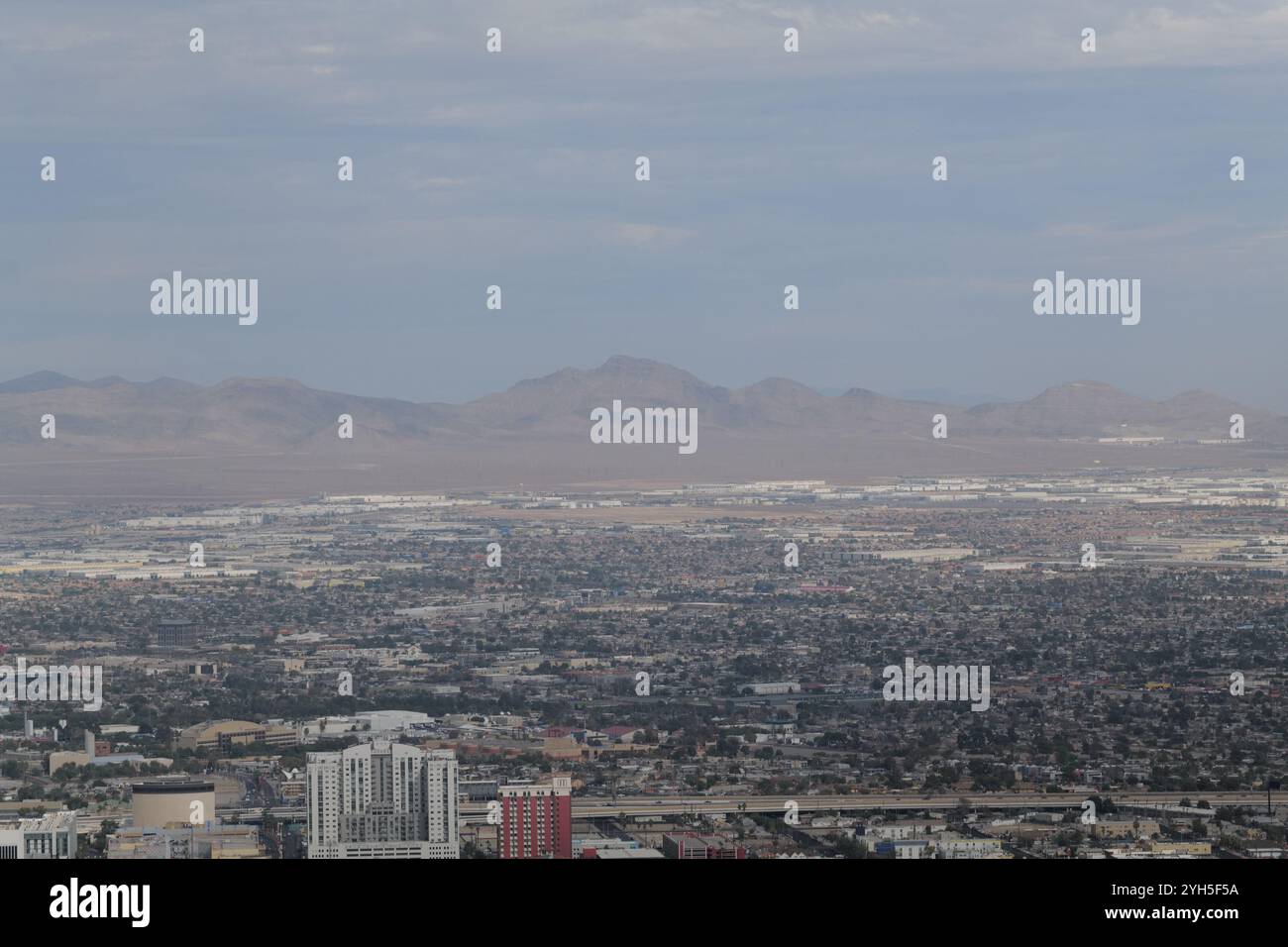 Iconic sites around Las Vegas, Nevada - including the view of the Strip ...