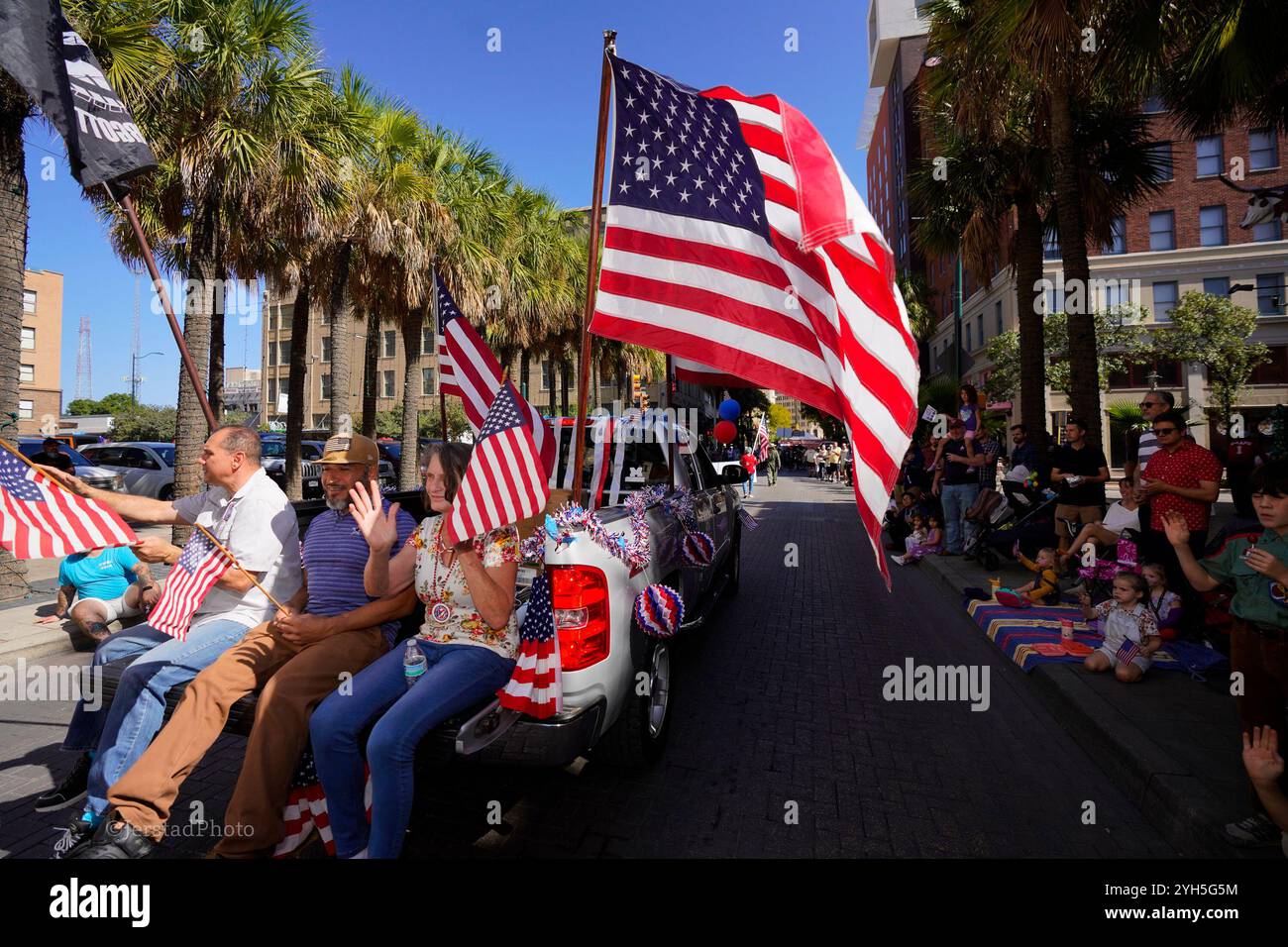 Red, white, and blue was the order of the day during Saturday's U.S ...