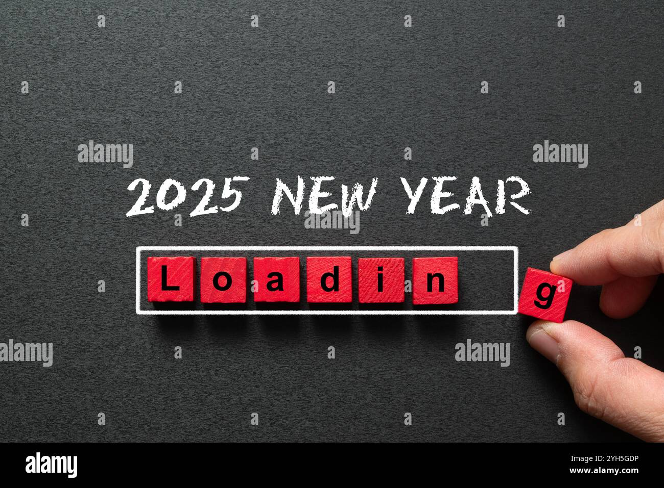 2025 loading progress bar hi-res stock photography and images - Alamy