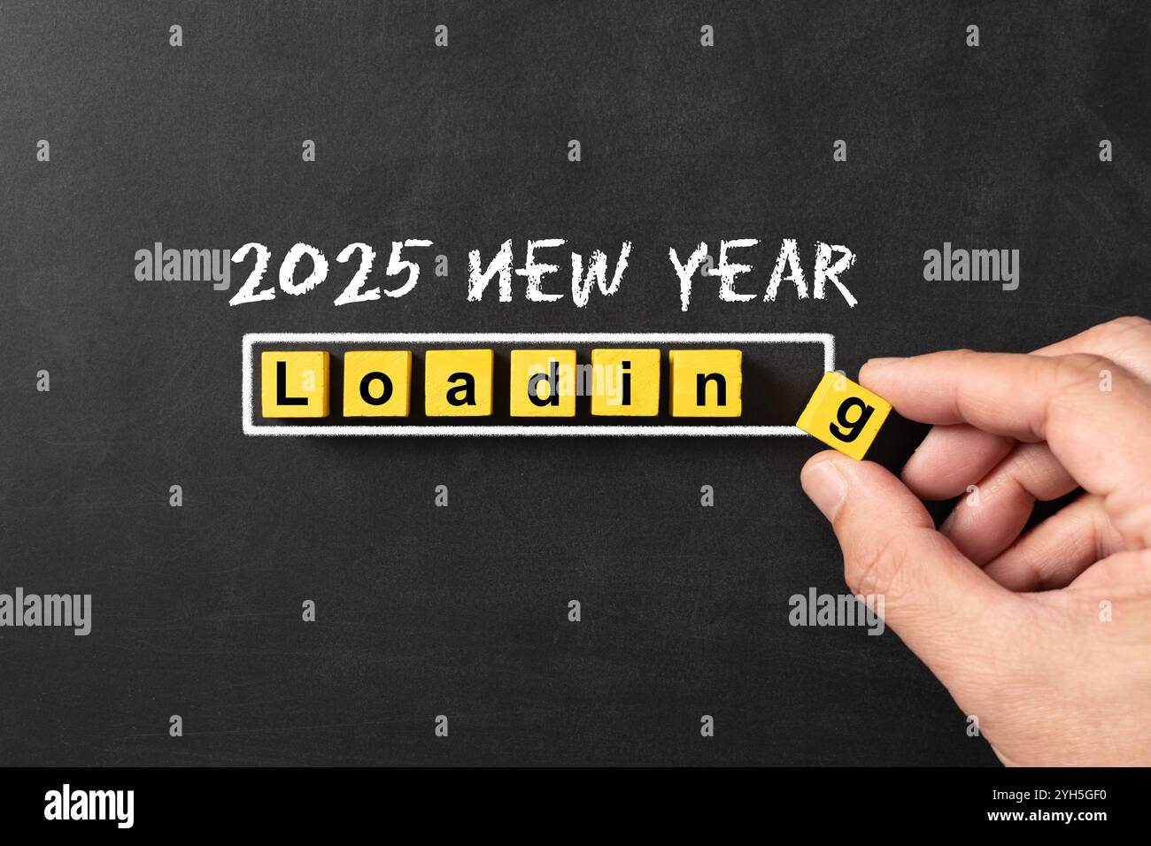 New year counting down to 2025 Stock Photo - Alamy