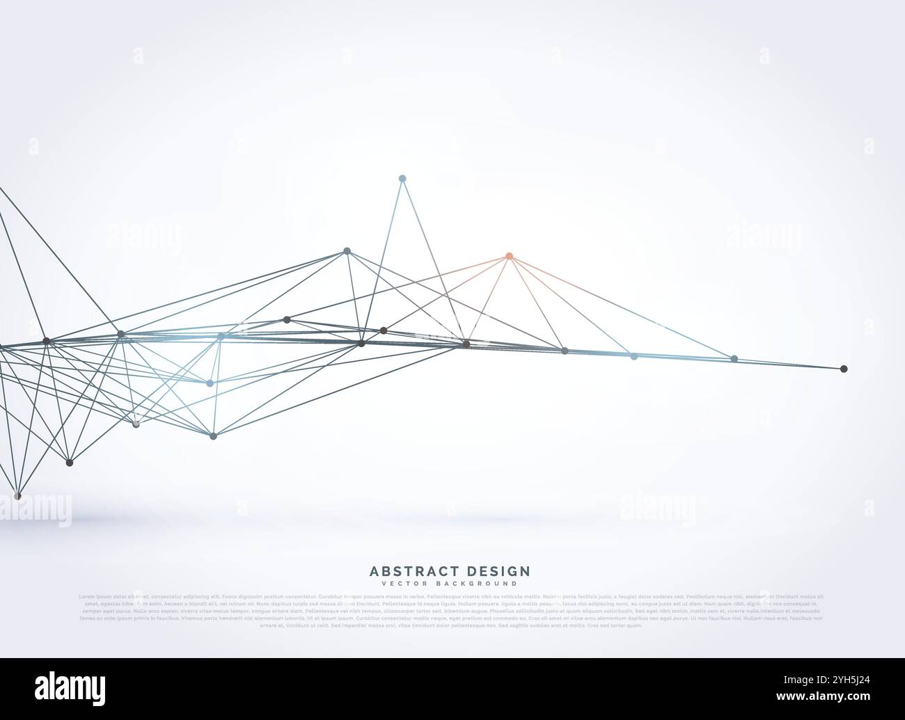 abstract polygonal wireframe mesh background design Stock Vector Image ...