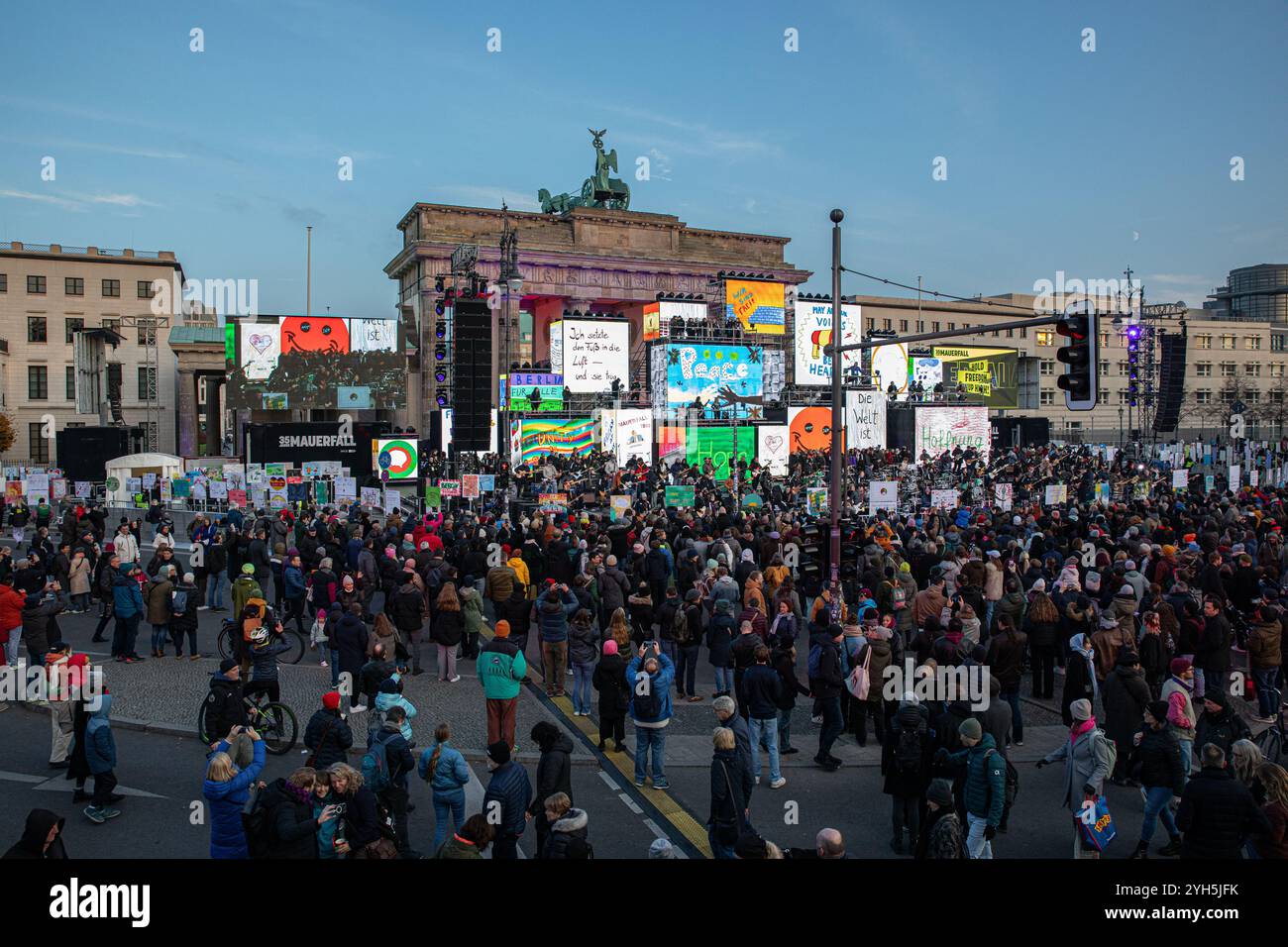 Today, on November 9, 2024, Berlin commemorates the 35th anniversary of ...