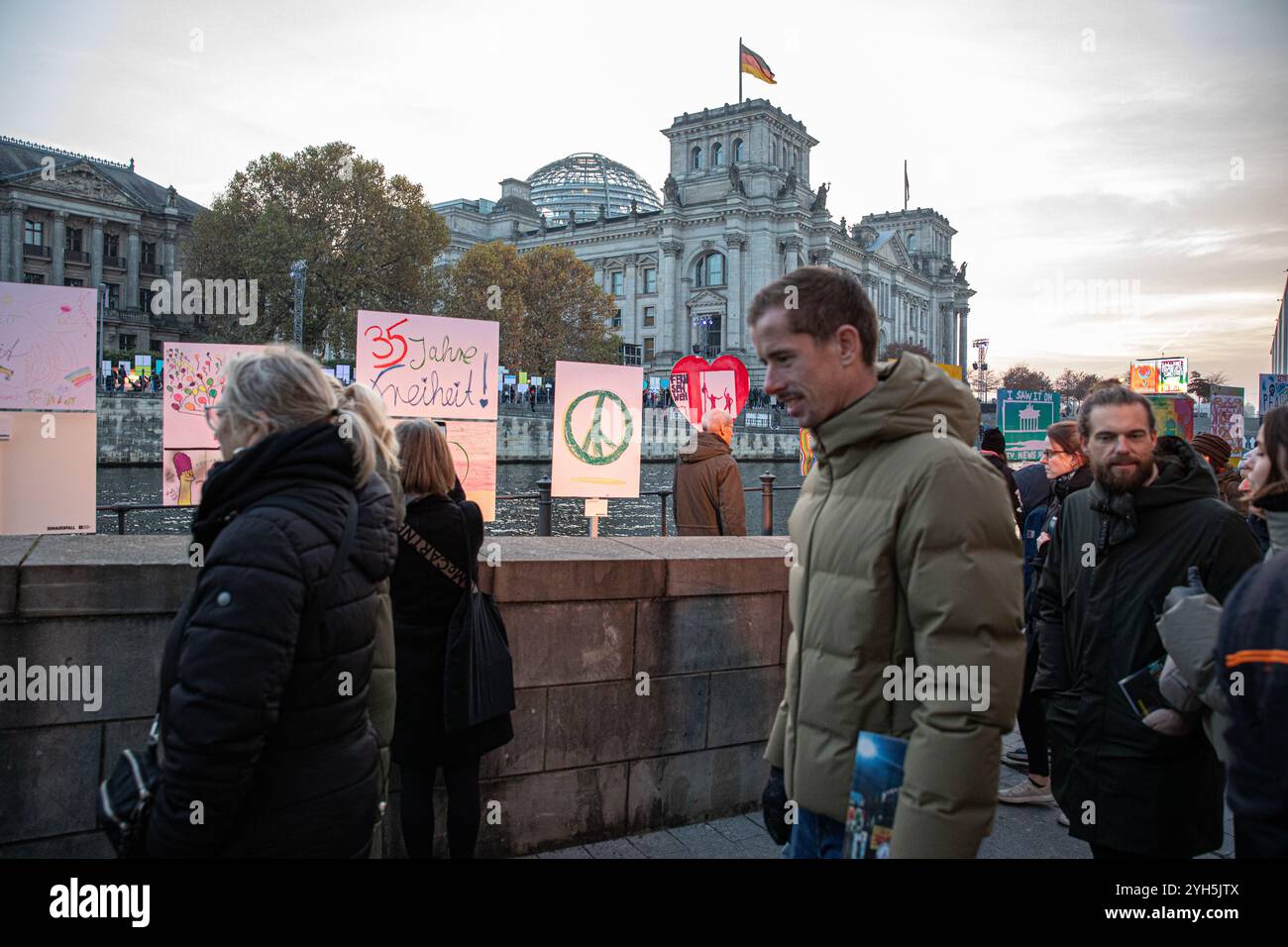 Today, on November 9, 2024, Berlin commemorates the 35th anniversary of ...