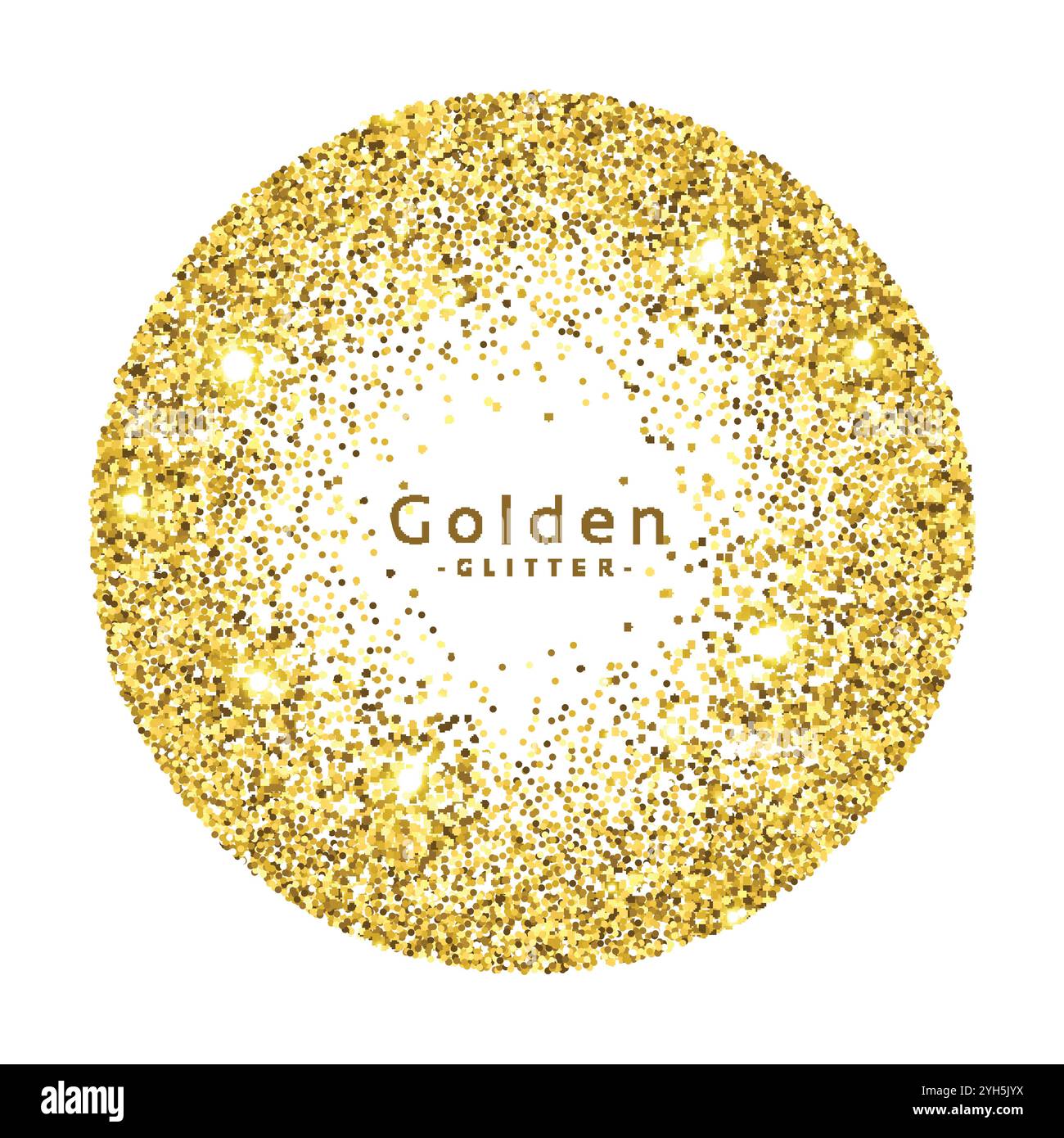 Glitter circle hi-res stock photography and images - Alamy