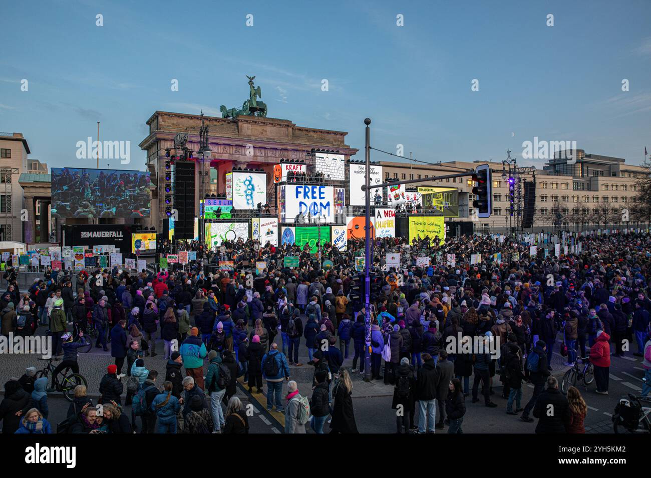 Today, on November 9, 2024, Berlin commemorates the 35th anniversary of ...