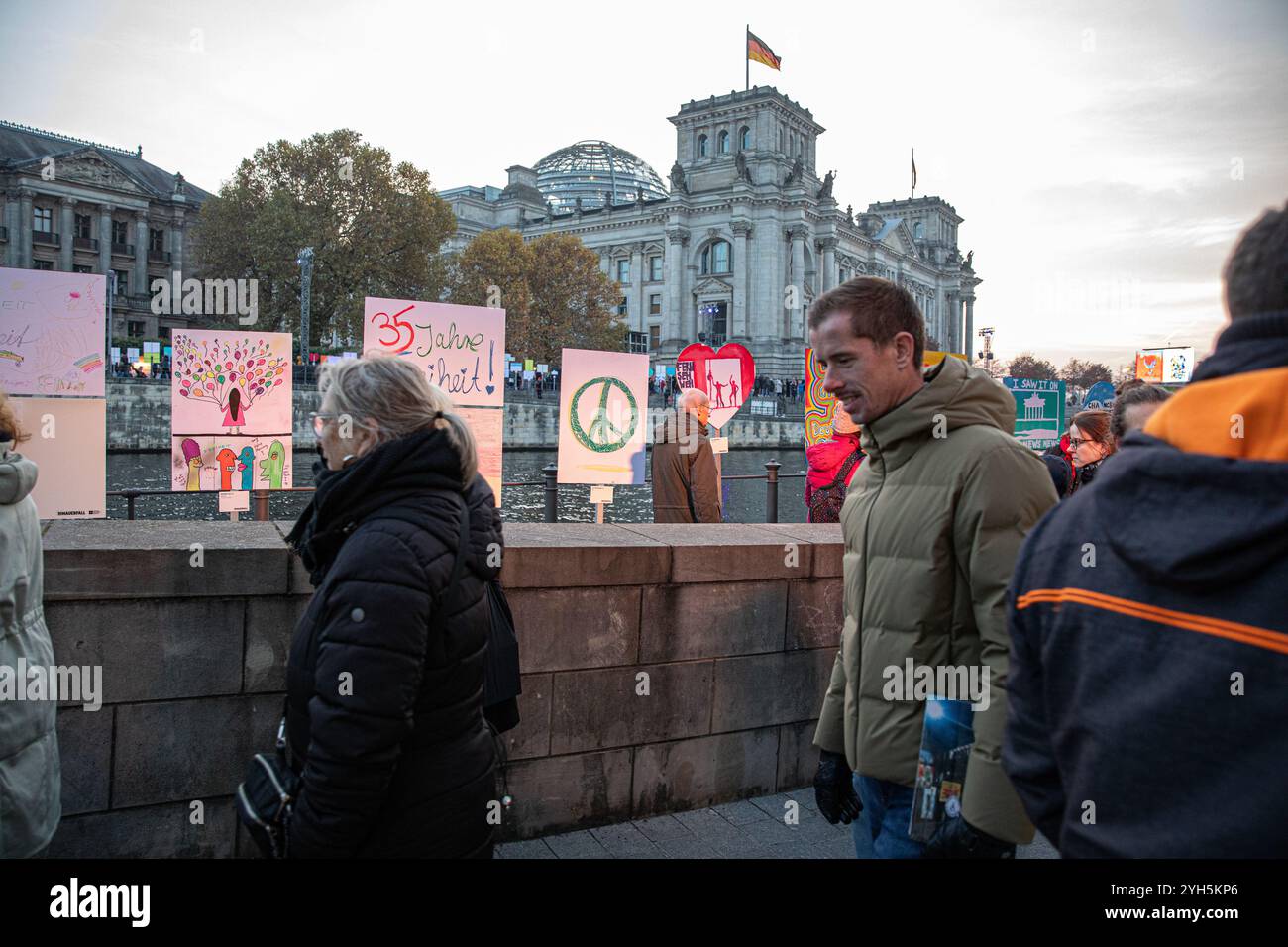 Today, on November 9, 2024, Berlin commemorates the 35th anniversary of ...