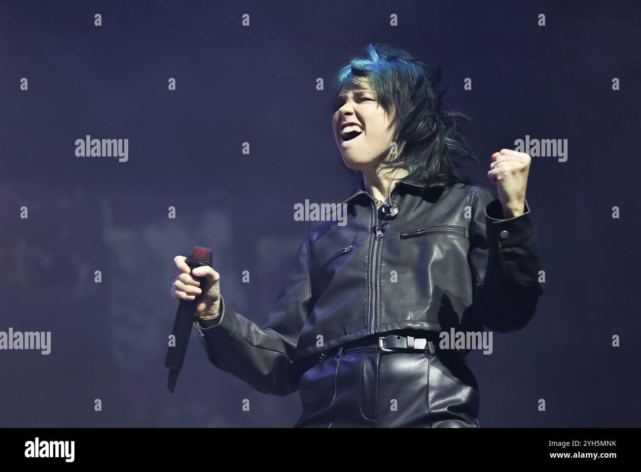 London, UK. Saturday November 9, 2024. Han Mee of Manchester-based alt ...