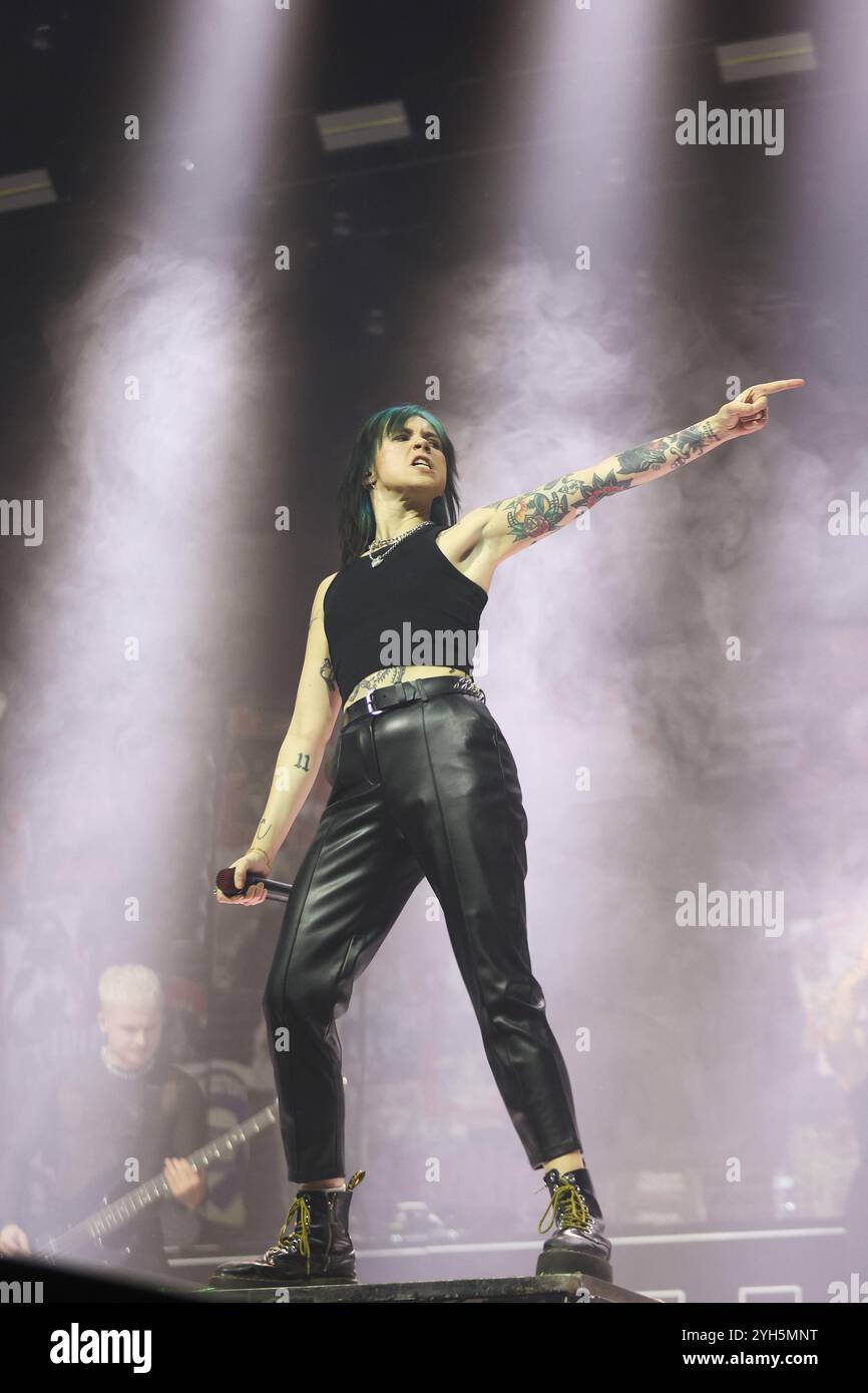 London, UK. Saturday November 9, 2024. Han Mee of Manchester-based alt ...