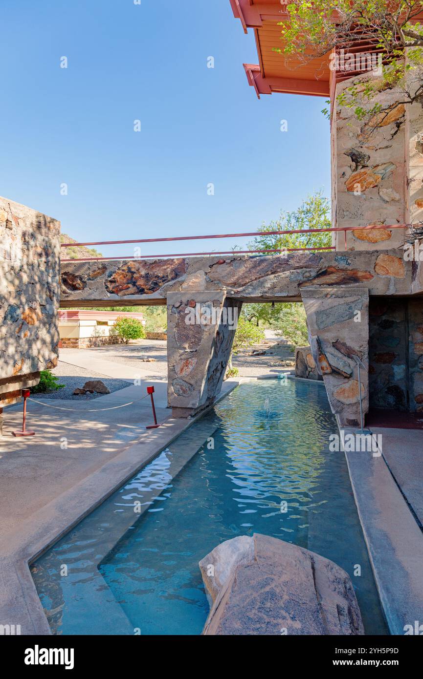 Taliesin Frank Lloyd Wright Pond