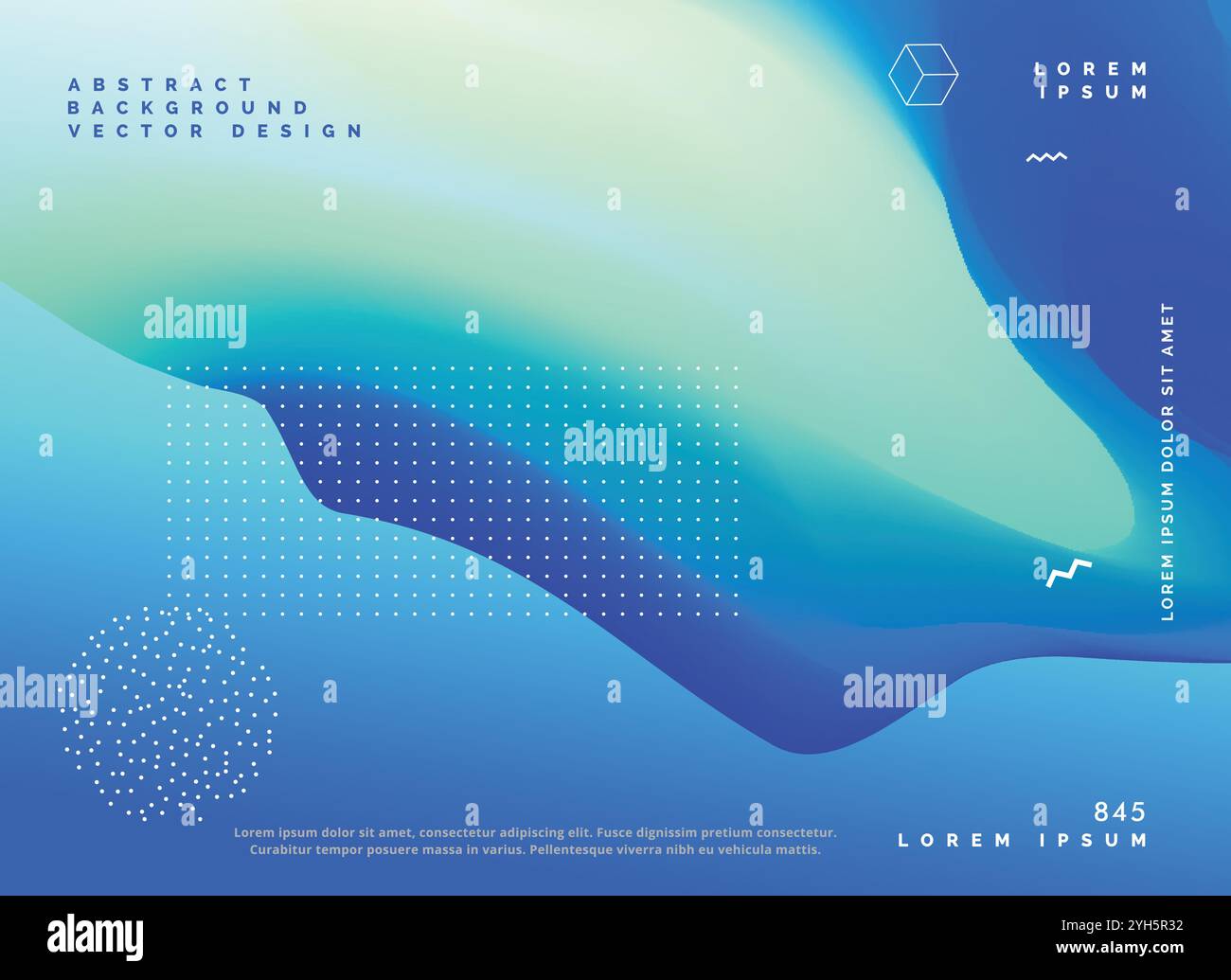 blue color gradient background poster design vector illustration Stock ...