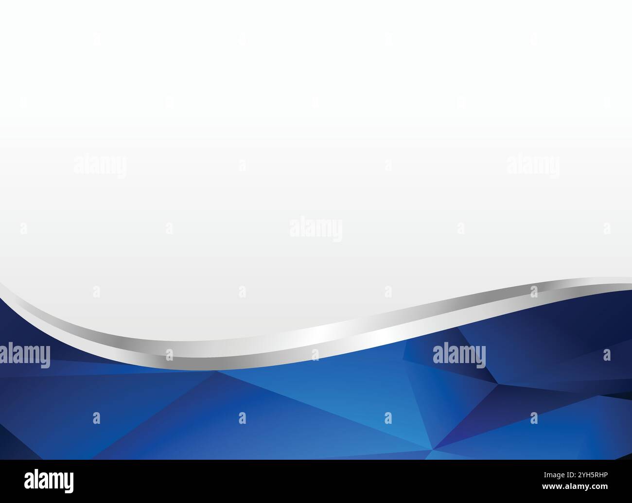 blue wavy shape background layout Stock Vector Image & Art - Alamy