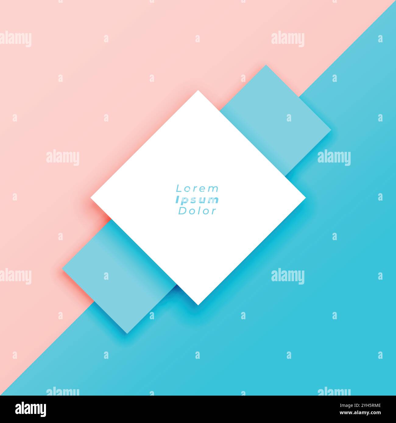 minimal pastel background with text space Stock Vector Image & Art - Alamy