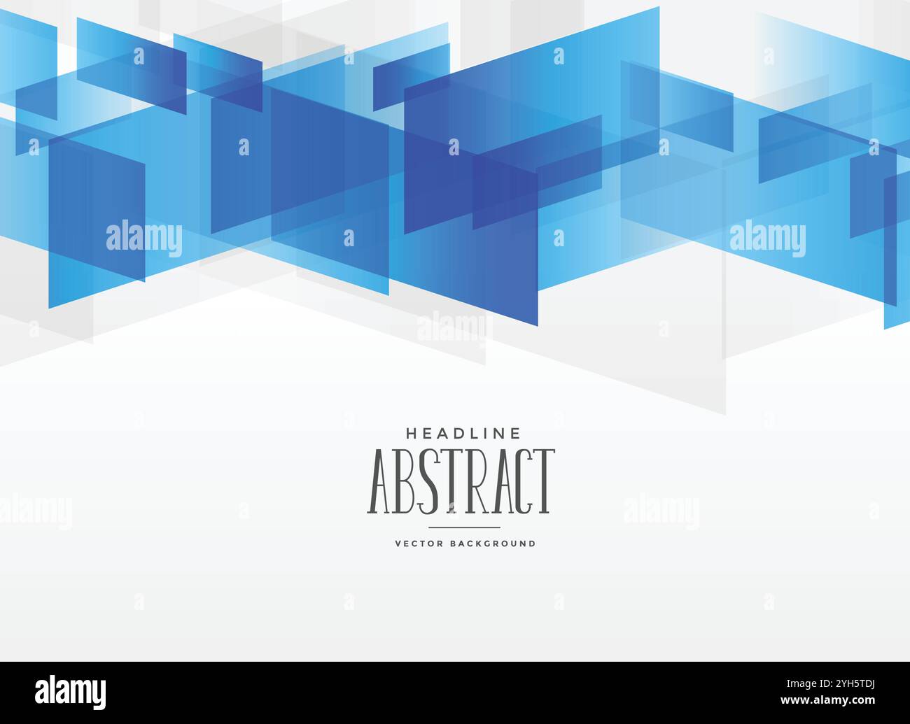 Ppt background template design blue Stock Vector Images - Alamy