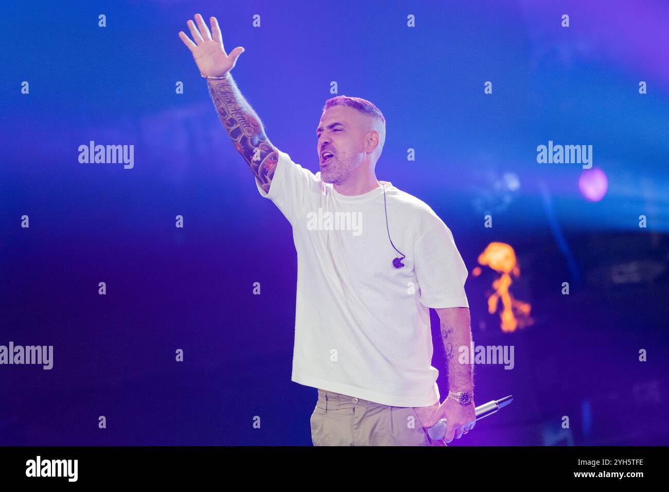 09 November 2024, North Rhine-Westphalia, Cologne: Bushido, rapper, is ...