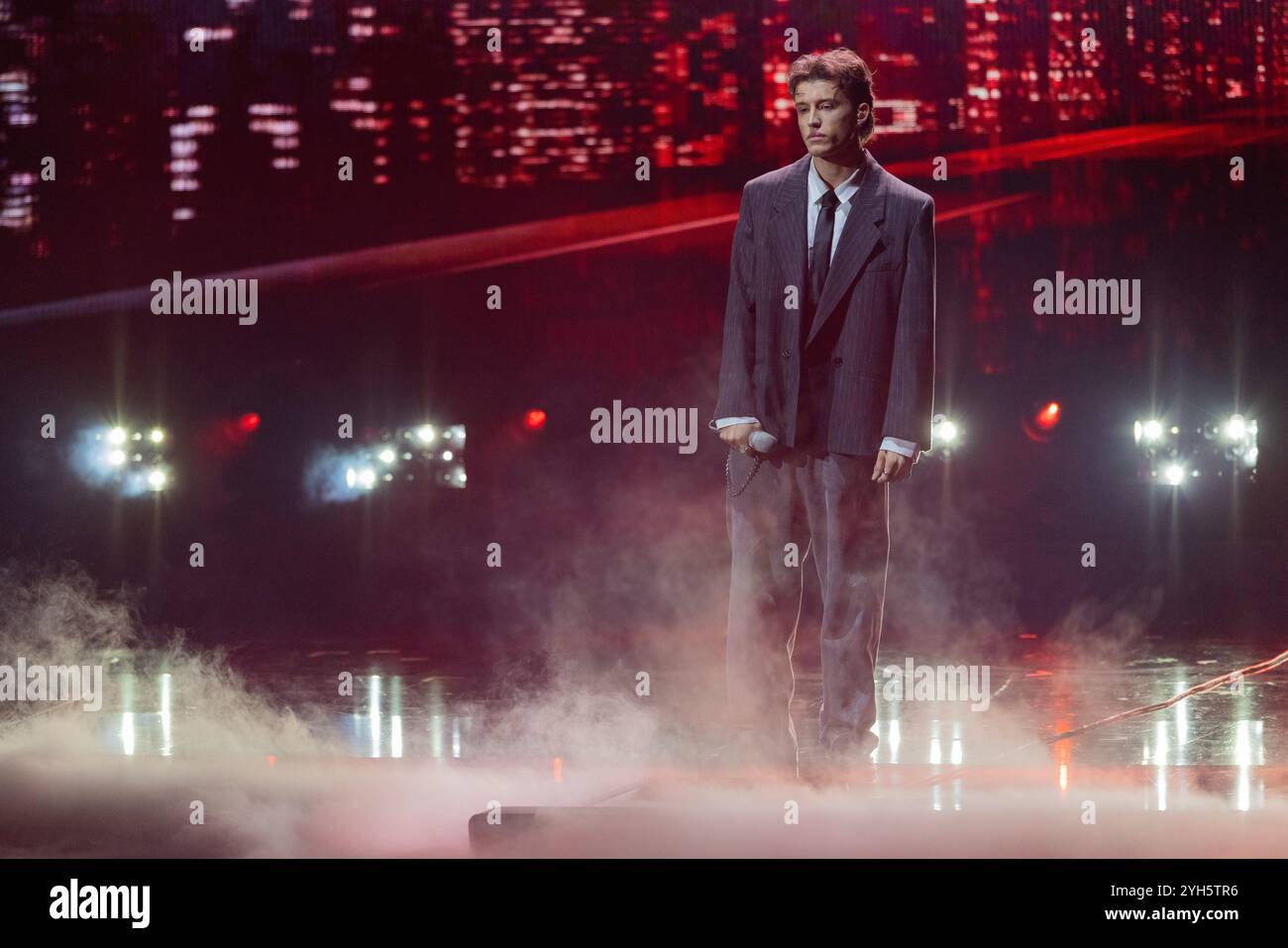 09 November 2024, North Rhine-Westphalia, Cologne: Tom Mc Conner is on ...