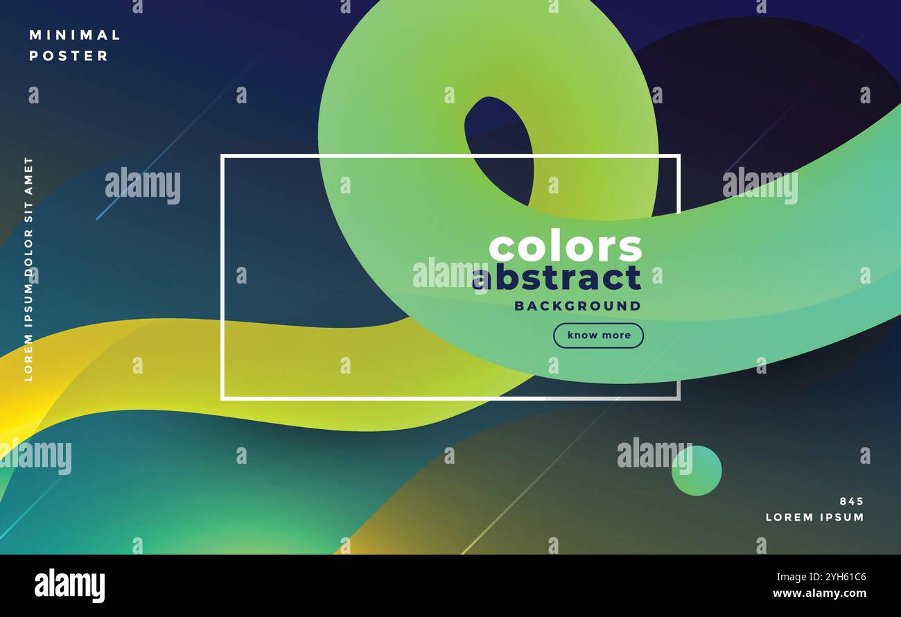 Abstract fluid wave loop background Stock Vector Images - Alamy