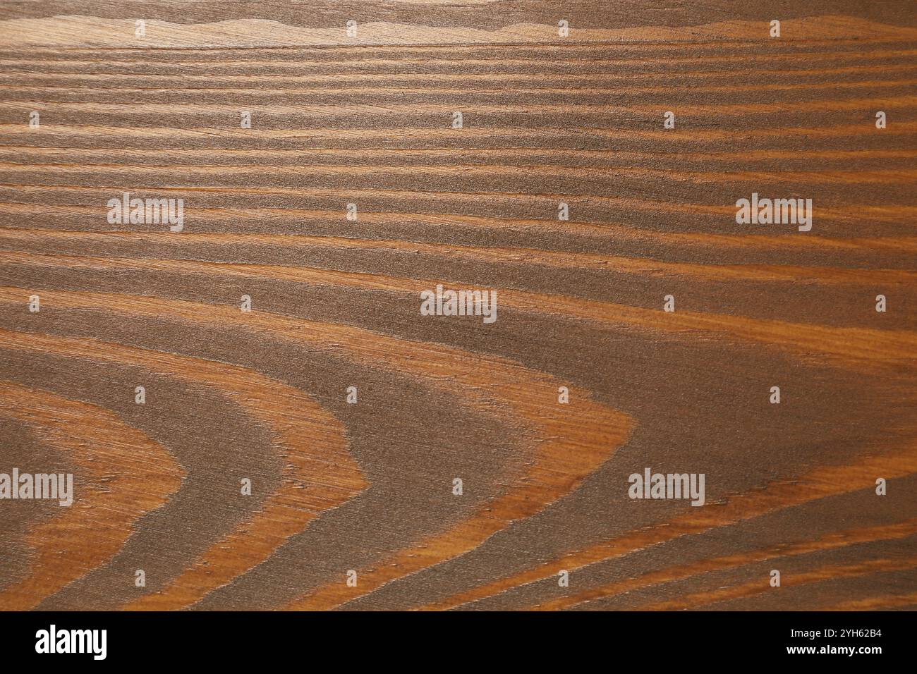 Applying walnut wood stain. Texture of wooden surface as background ...
