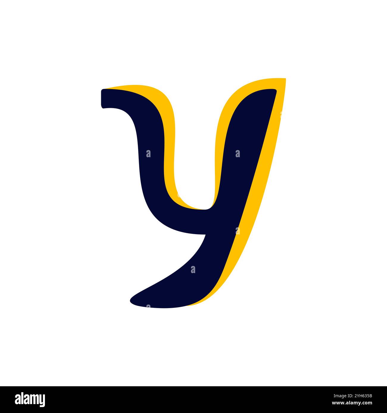 Fancy Cursive Letter Y