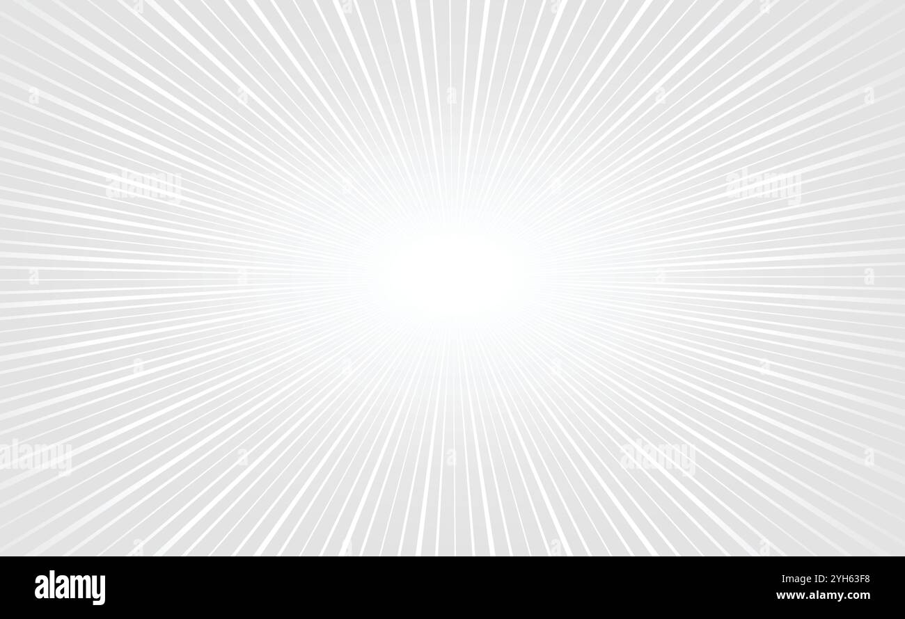 elegant white zoom rays empty background design Stock Vector Image ...