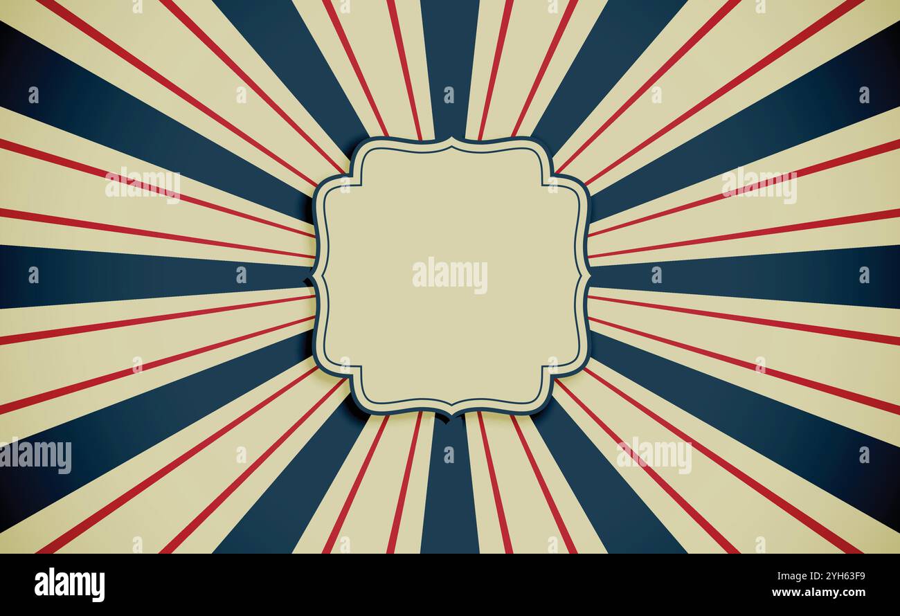 old vintage style retro explosion background design Stock Vector Image ...