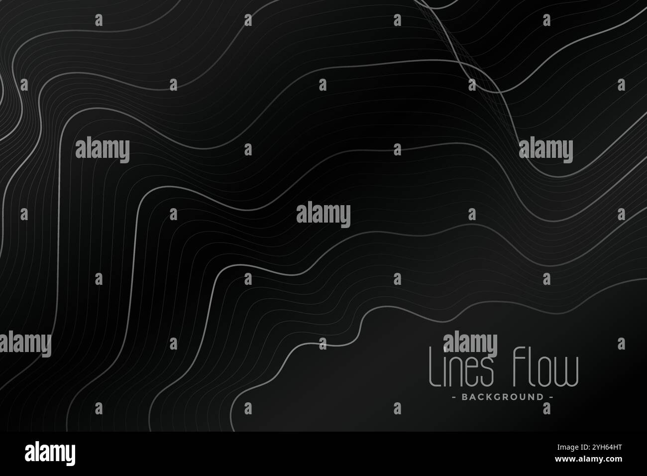 Black background shiny contour Stock Vector Images - Alamy