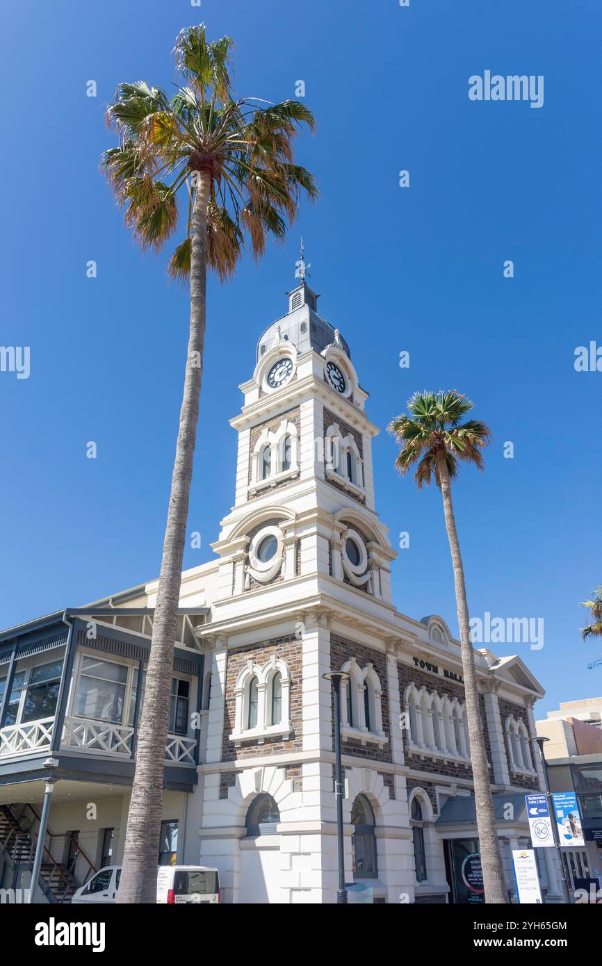 Glenelg Town Hall Clock Tower from Jimmy Melrose Park, Glenelg ...