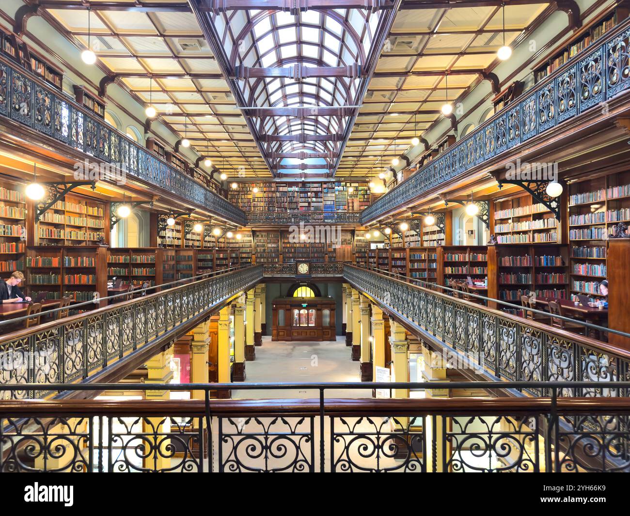 Mortlock Wing interior, State Library of South Australia, North Terrace ...