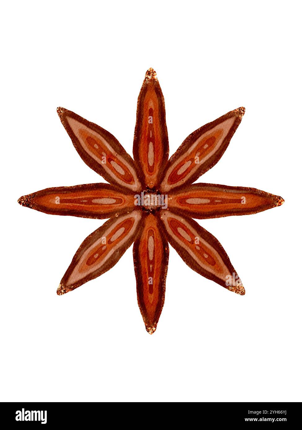 This striking star shape featuring earthy tones and hues is ideal for a ...