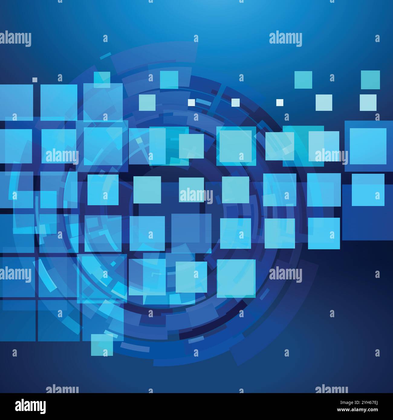 blue technology abstract background Stock Vector Image & Art - Alamy
