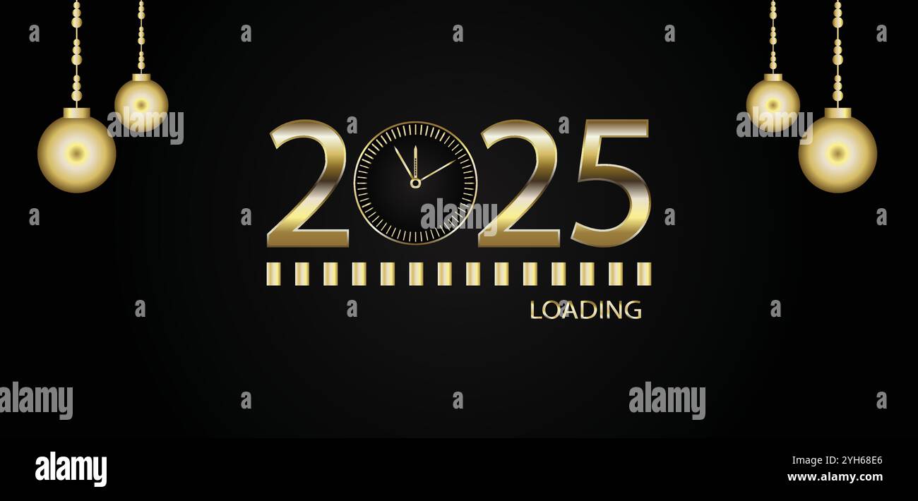 Loading A Sneak Peek At The Future Of Transportation In 2025 Stock