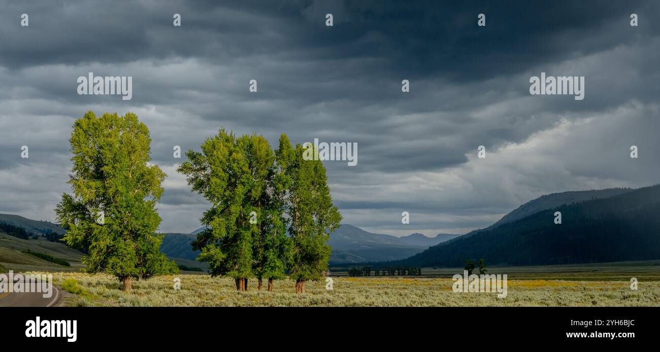 Rain storm valley hi-res stock photography and images - Alamy
