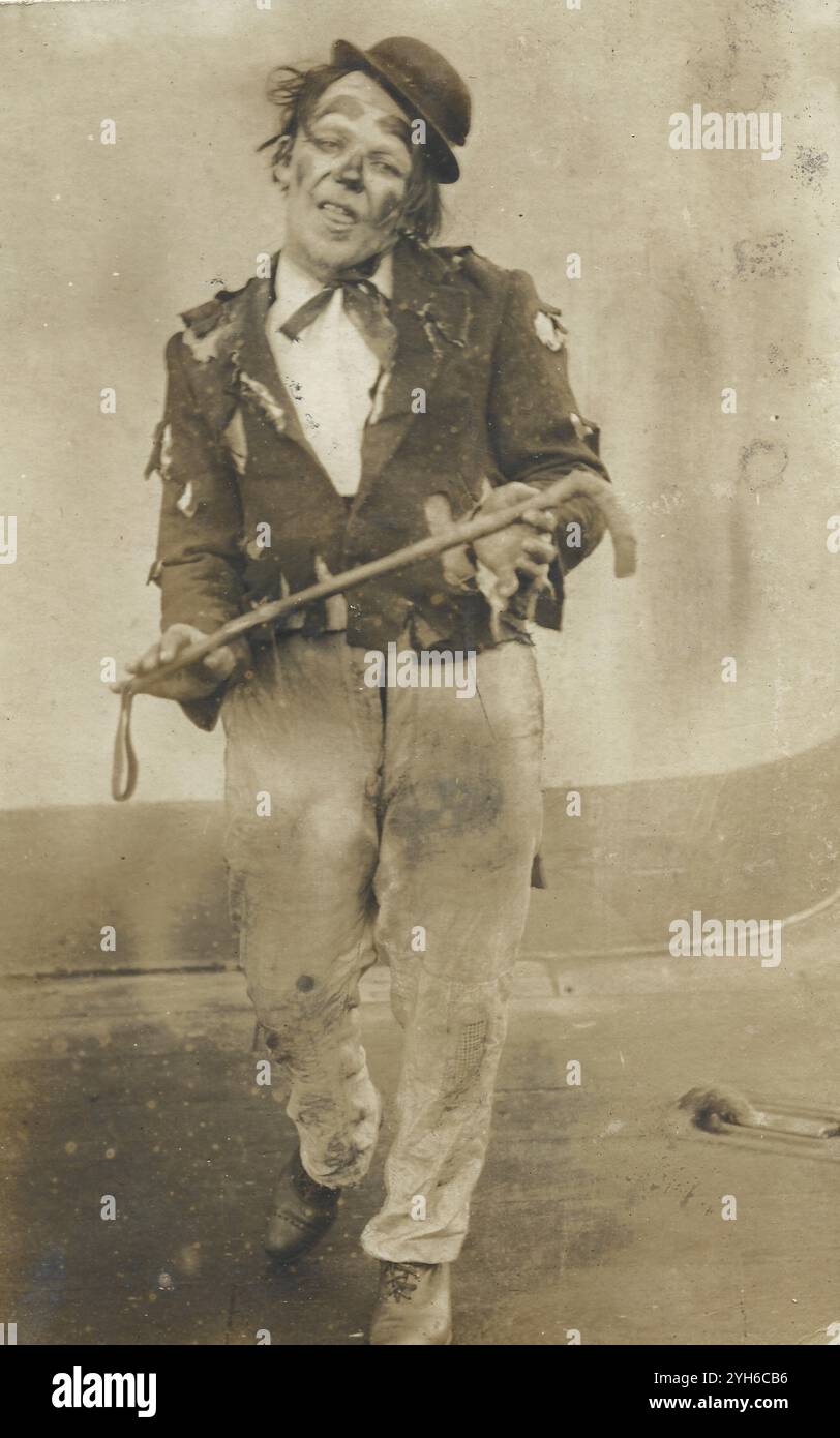 Vaudeville performer. An early photo of an unknown vaudeville performer ...