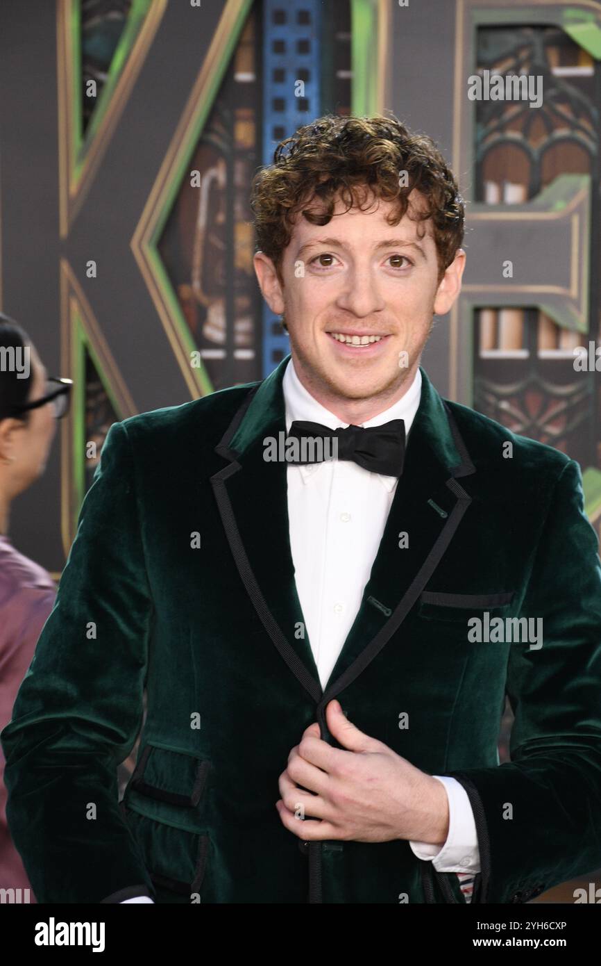 Los Angeles, California, USA 9th November 2024 Actor Ethan Slater ...