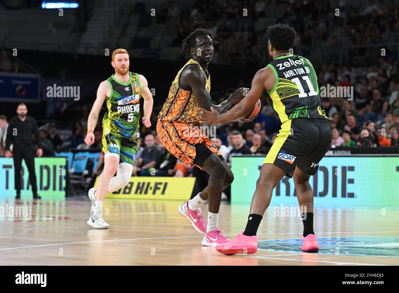 Melbourne, Australia. 10th Nov, 2024. Jackson Makoi of the Taipans ...