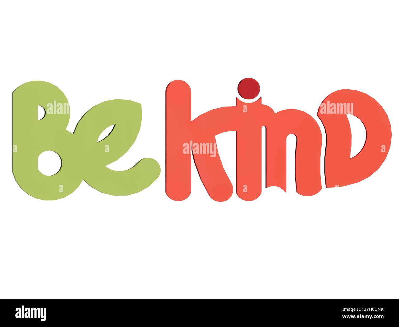 Be Kind logo symbol is suitable for making on stickers, wallpapers and ...