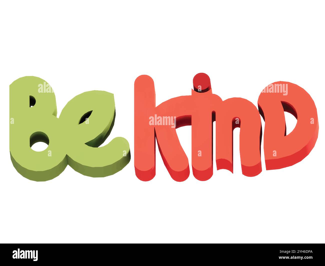 Be Kind logo symbol is suitable for making on stickers, wallpapers and ...
