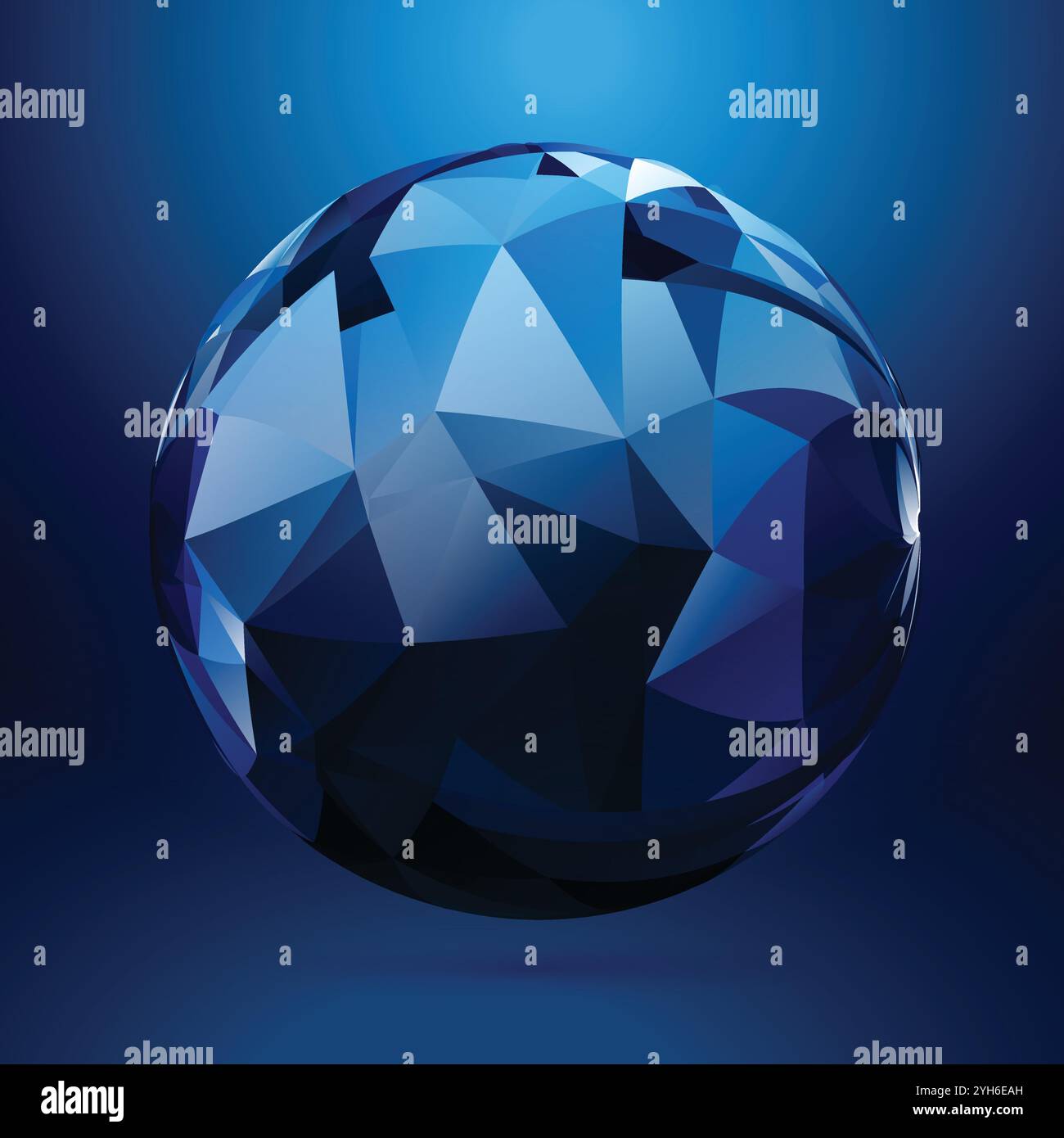 3d sphere made with geometrical shapes Stock Vector Image & Art - Alamy