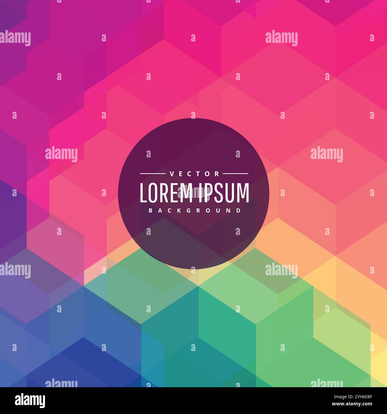 abstract geometrical shapes spectrum background Stock Vector Image ...