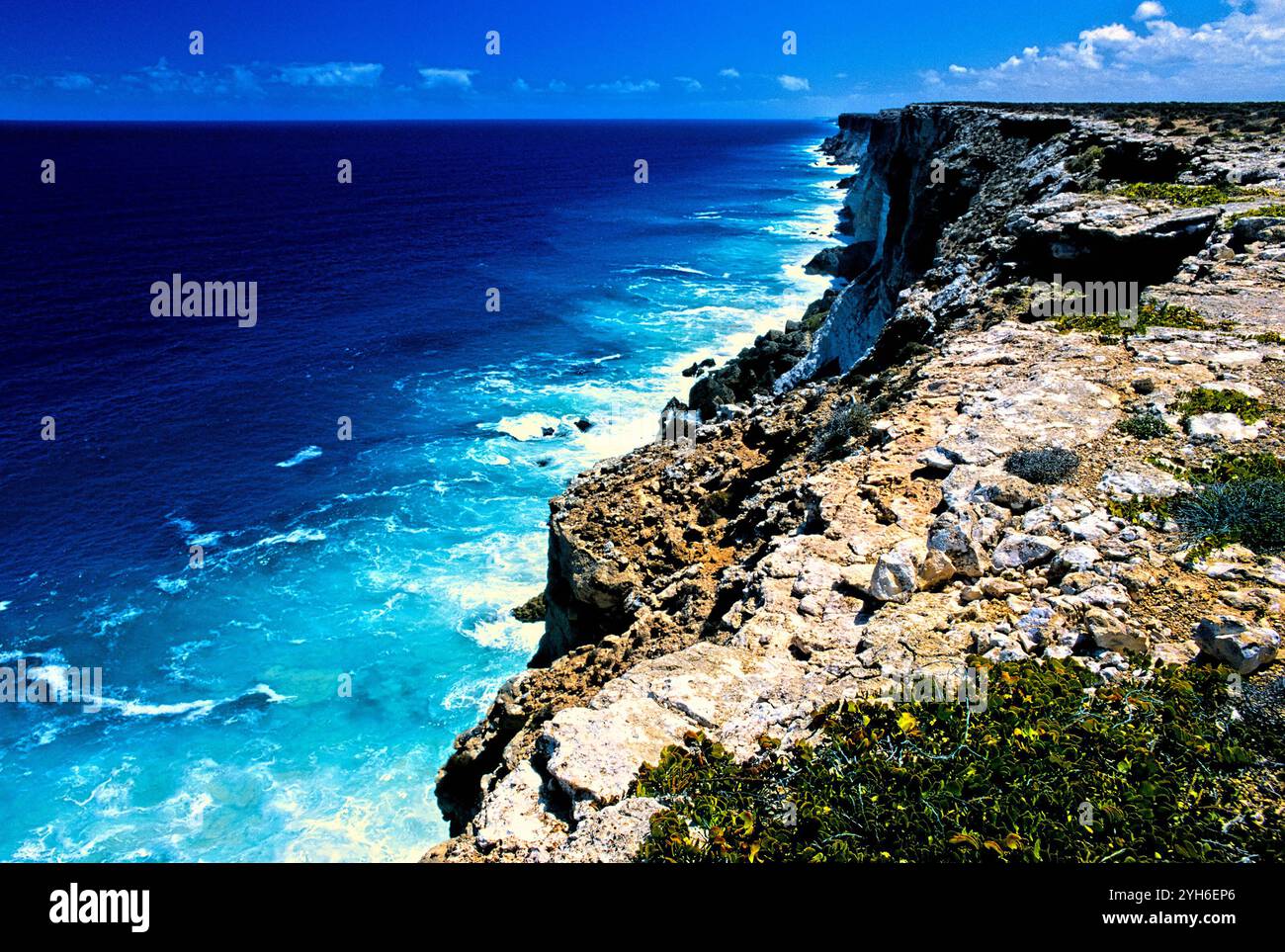 Bunda Cliffs, Great Australian Bight, South Australia Stock Photo - Alamy