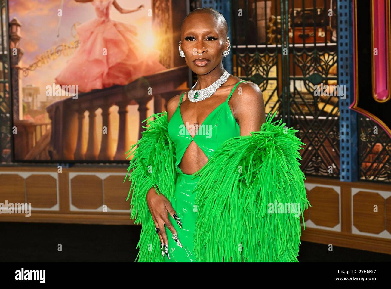 Los Angeles, United States. 09th Nov, 2024. Cast member Cynthia Erivo ...