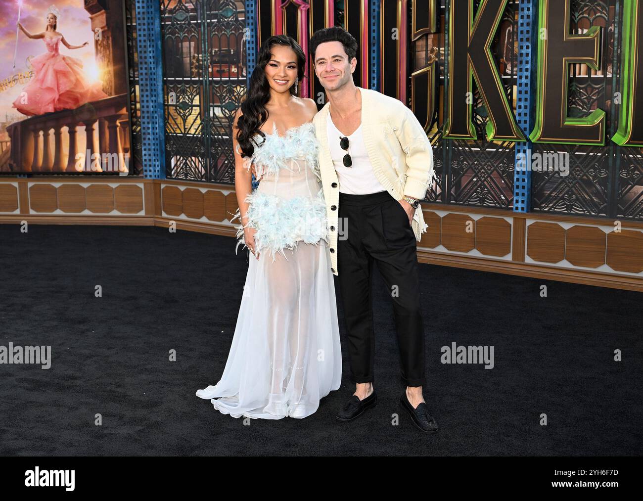 Los Angeles, United States. 09th Nov, 2024. Jen Tran and Sasha Farber ...
