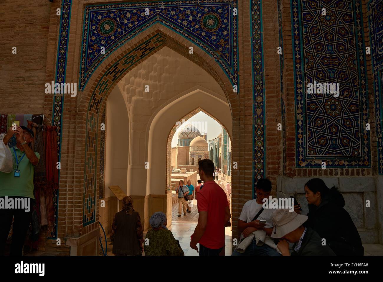 SAMARKAND, UZBEKISTAN;SEPTEMBER,19,2024:View of the architectural ...