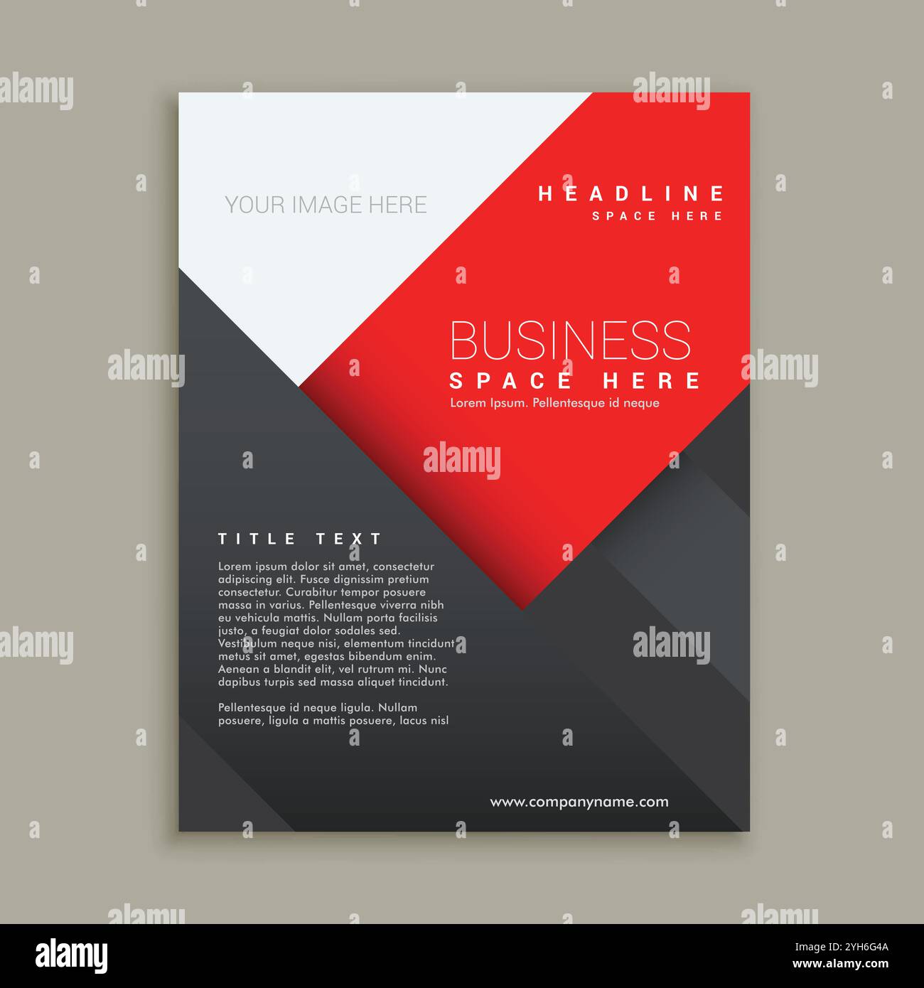 creative brochure flyer design with vibrant colors template design ...